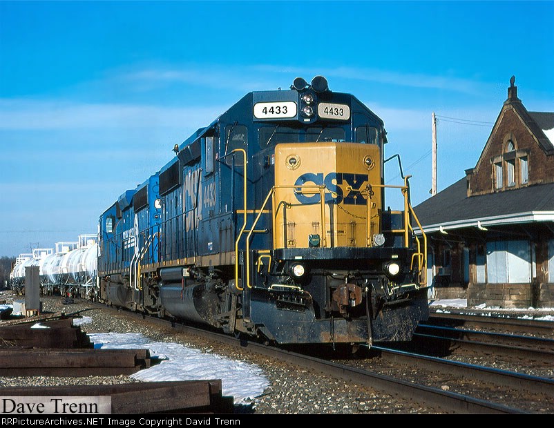 Westbound CSX Local heading for CSX's "AY" West Ashtabula Ohio Yard